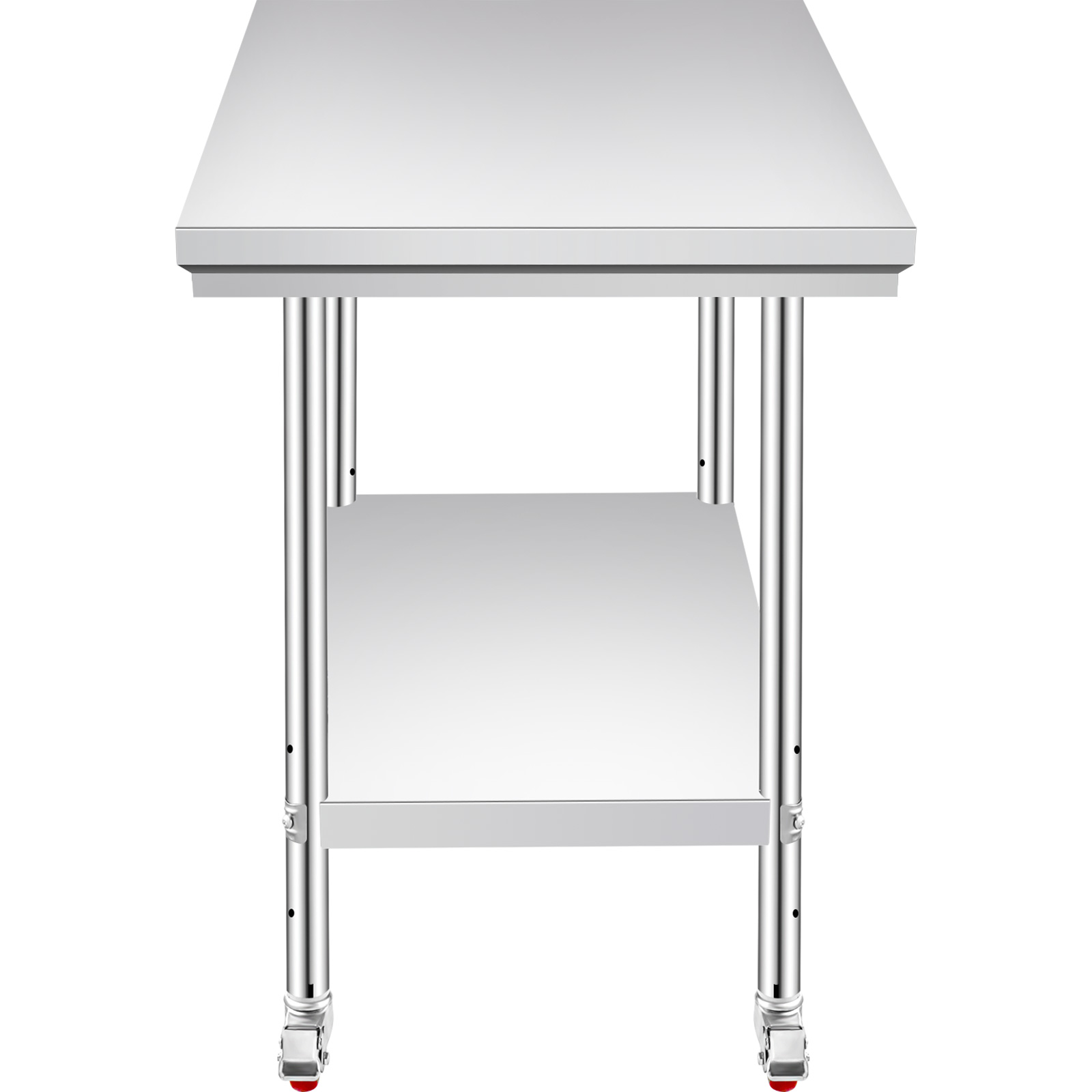 VEVOR Vevor Commercial Kitchen Work Bench Food Stainless Steel Table W ...
