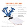 VEVOR VEVOR 4 Color 1 Station Silk Screening Screenprint Press Screen ...