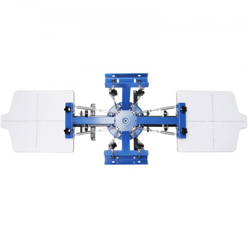 VEVOR VEVOR 4 Color 2 Station Silk Screening Screenprint Press Screen ...