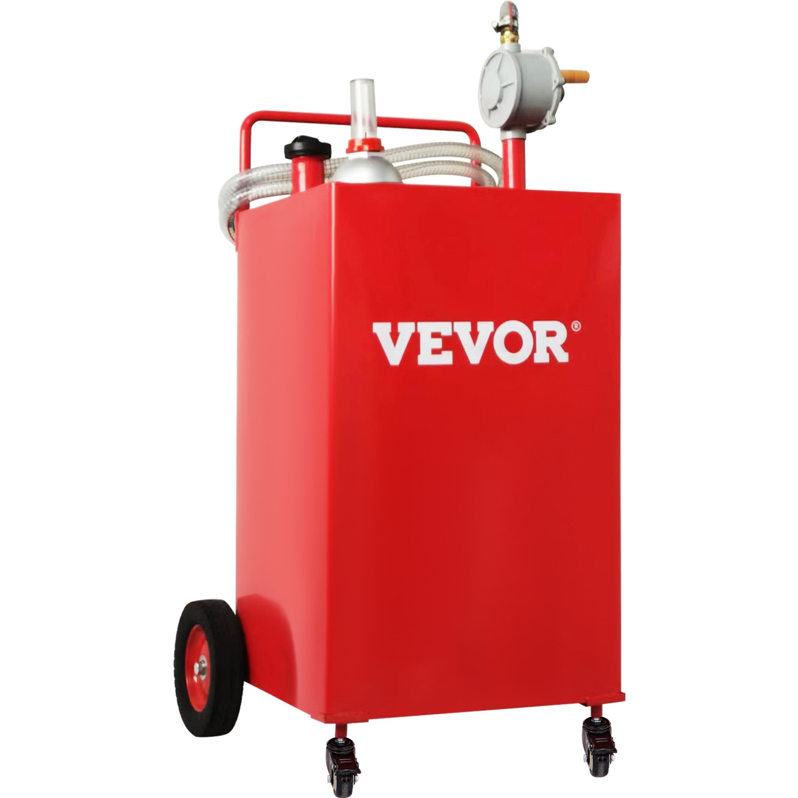 30 Gallon Gas Storage Tank VEVOR 30 Gallon Fuel Caddy With & 4 Wheels ...