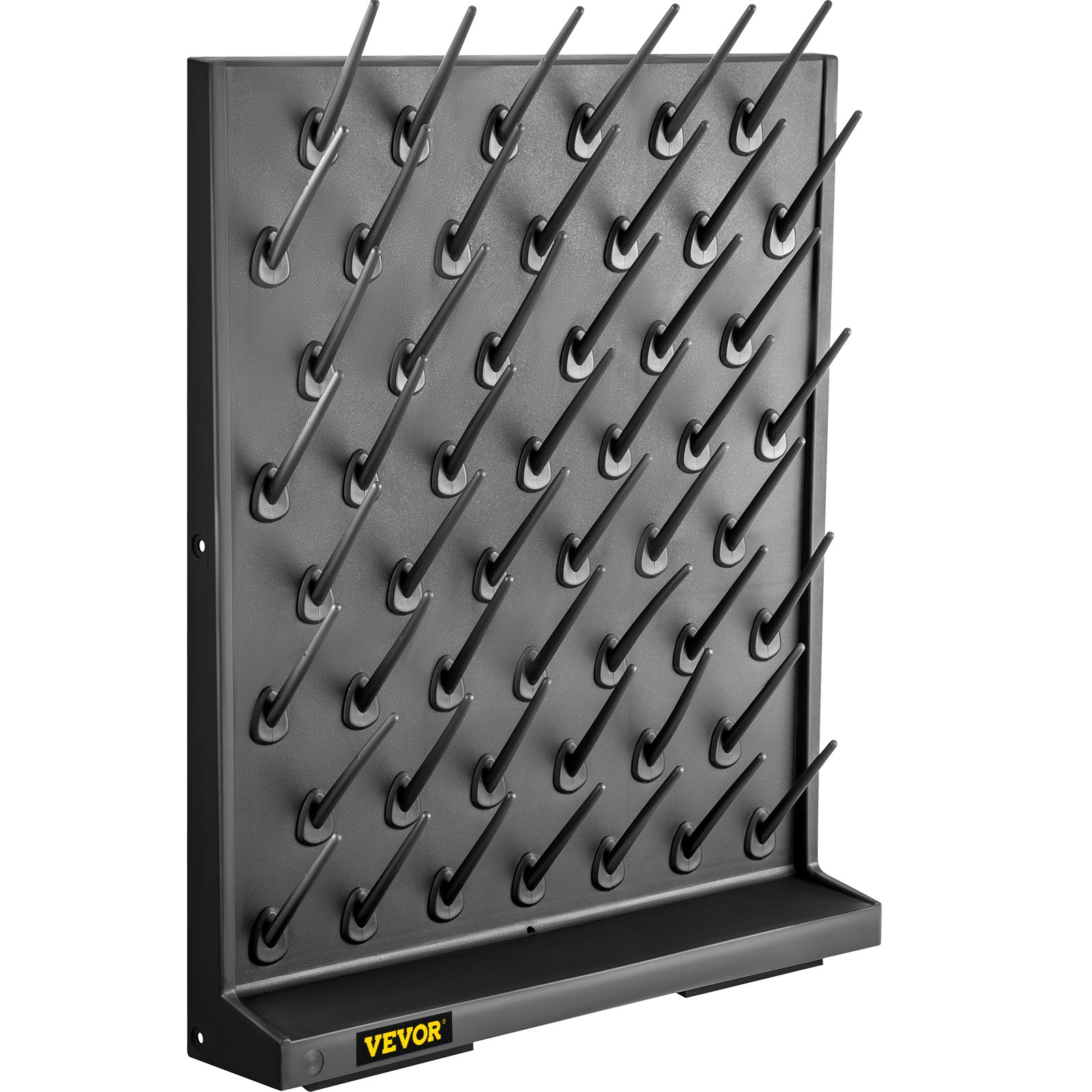 VEVOR Drying Rack for Lab Glassware Rack 52 Pegs PP Material Glassware ...