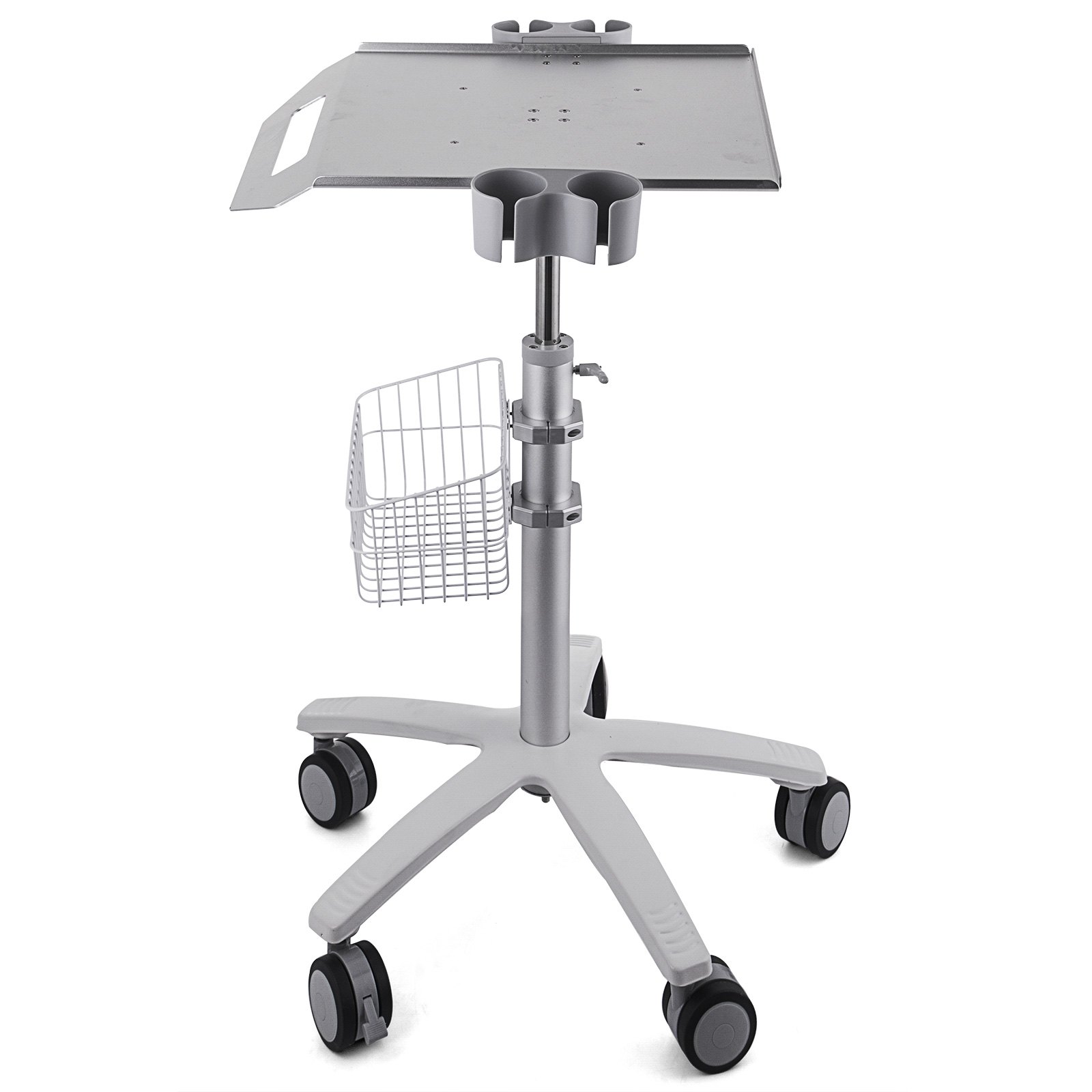VEVOR Mobile Trolley Cart Mobile Cart Height Adjustable 29.5"-41.3 ...