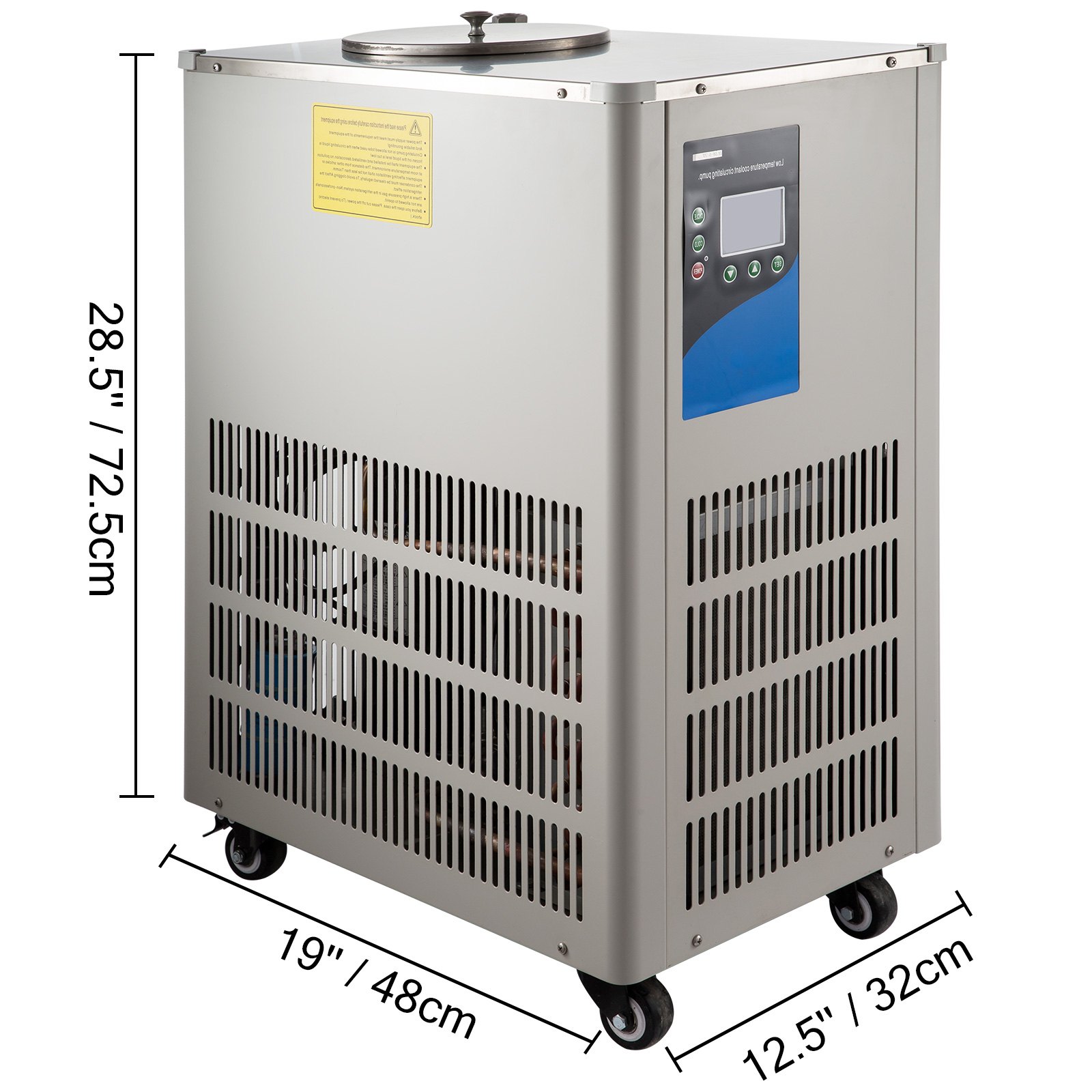 VEVOR Laboratory Chiller Circulator 5L Chiller Lab -20 Low Temperature ...