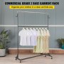 VEVOR Z Rack, Industrial Grade Z Base Garment Rack, Height Adjustable ...