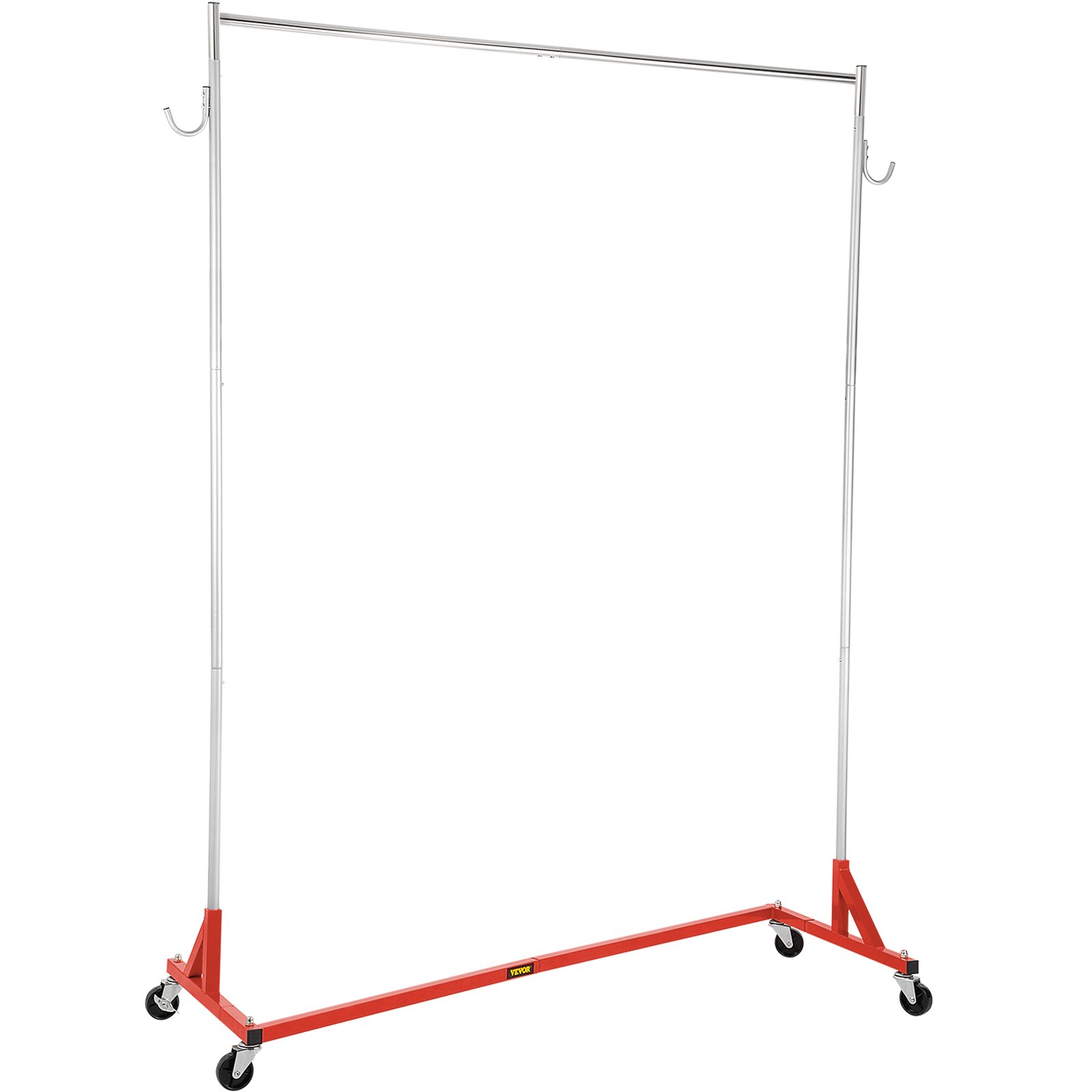 VEVOR Z Rack, Industrial Grade Z Base Garment Rack, Height Adjustable ...