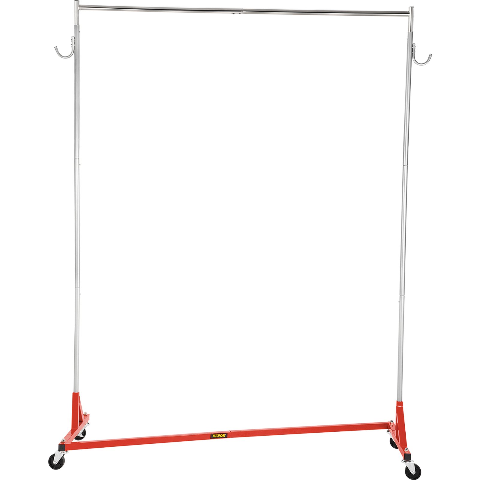 VEVOR Z Rack, Industrial Grade Z Base Garment Rack, Height Adjustable ...