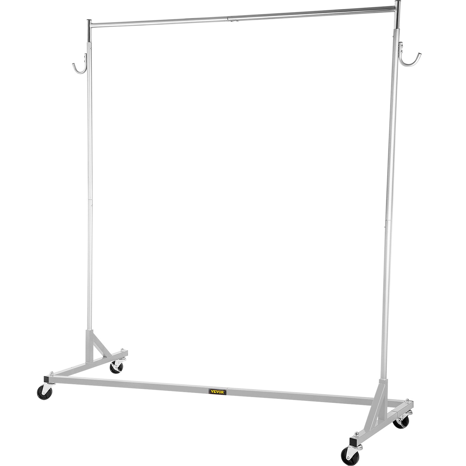 VEVOR Z Rack, Industrial Grade Z Base Garment Rack, Height Adjustable ...