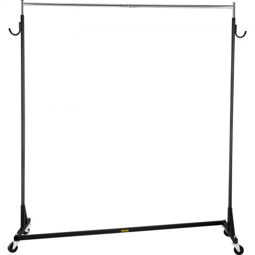 VEVOR Z Rack, Industrial Grade Z Base Garment Rack, Height Adjustable ...