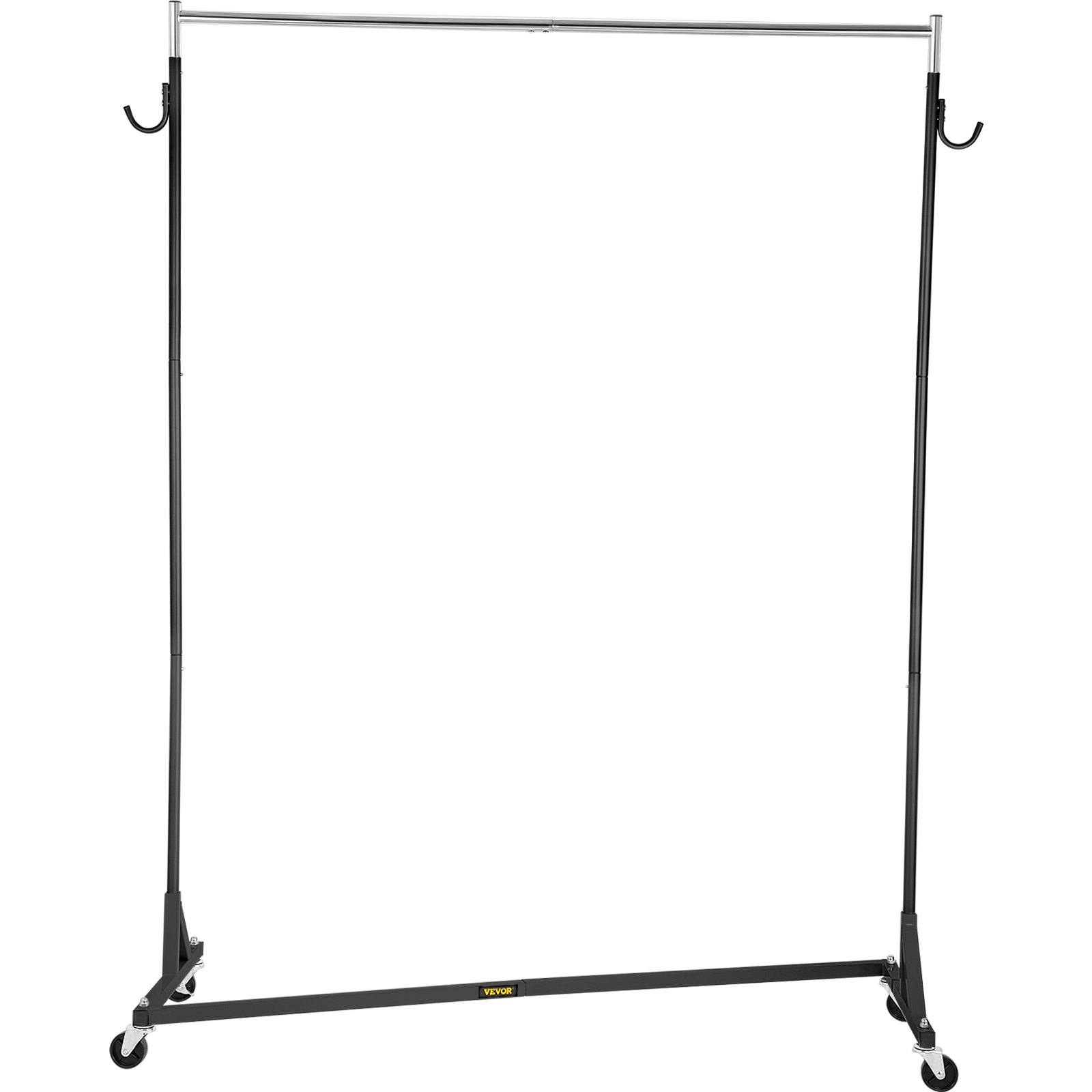 VEVOR Z Rack, Industrial Grade Z Base Garment Rack, Height Adjustable ...