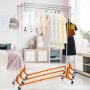 VEVOR Z Rack, Industrial Grade Z Base Garment Rack, Height Adjustable ...