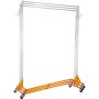 VEVOR Z Rack, Industrial Grade Z Base Garment Rack, Height Adjustable ...