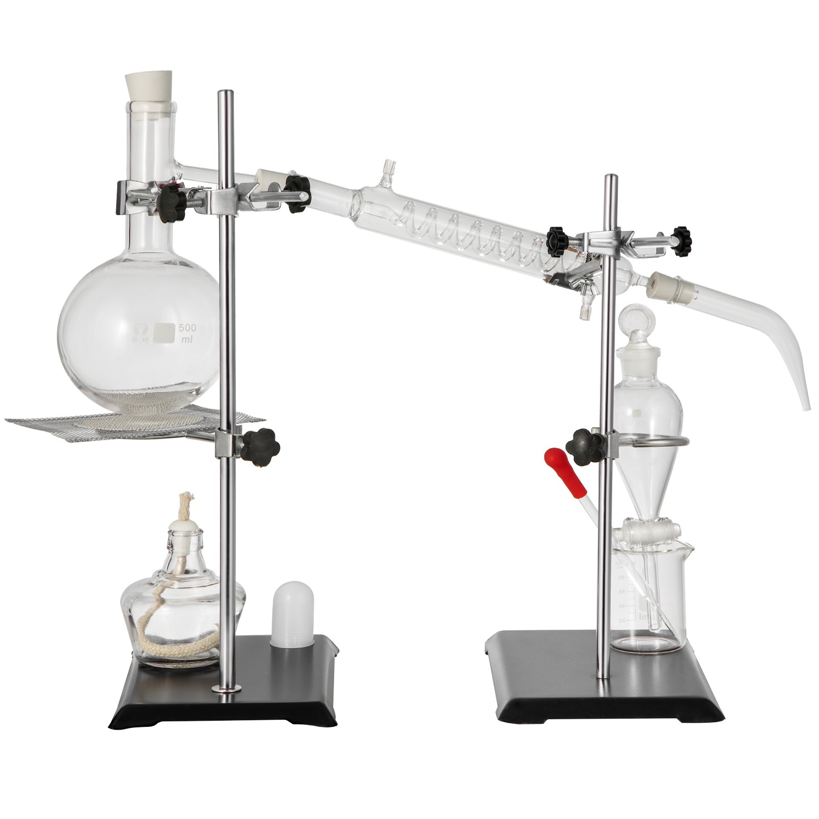 VEVOR Kit d'appareil de distillation 500 ml Distillateur d'huiles ...