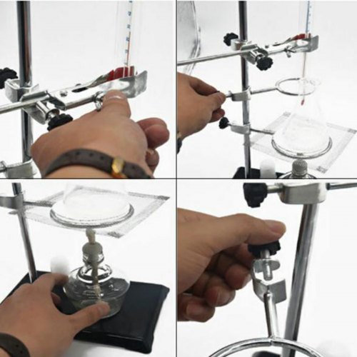 Laboratory Stand Support Lab Clamp Flask Clamp Condenser Stand 60cm ...