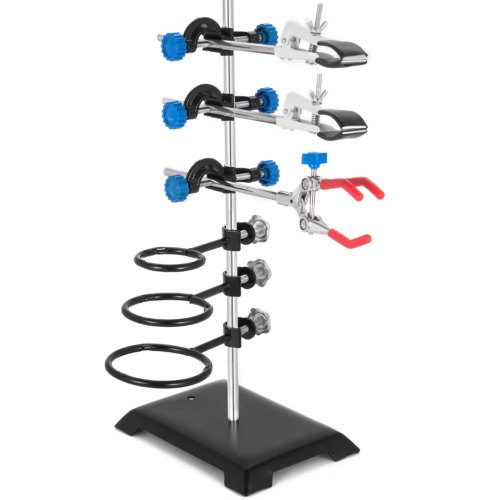 Laboratory Stand Support Lab Clamp Flask Clamp Condenser Stand 60cm ...