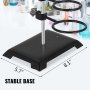 Laboratory Stand Support Lab Clamp Flask Clamp Condenser Stand 60cm ...