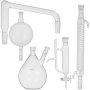 VEVOR 2L Essential Oil Distillation Apparatus Lab Glassware ...
