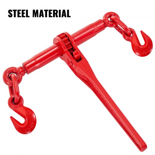 VEVOR Chain Binder 3/8in x 1/2in, Ratchet Load Binder 9215lbs Capacity ...