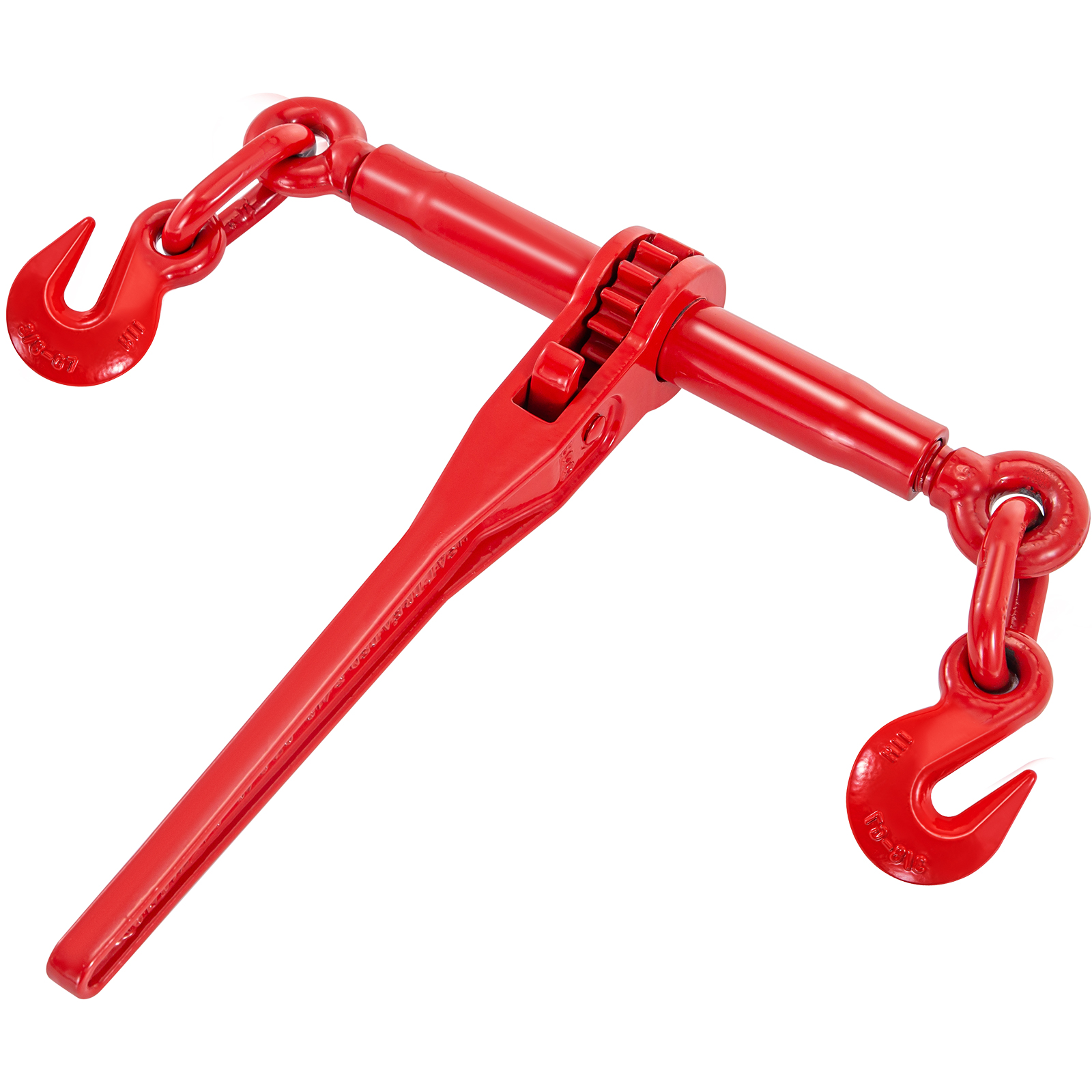 VEVOR Chain Binder 3/8in x 1/2in, Ratchet Load Binder 9215lbs Capacity ...