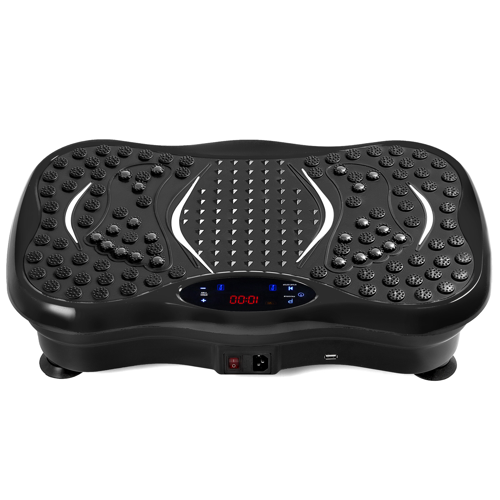 Vibration Plate Platform Full Body Exercise Fitness Trainer Machine ...