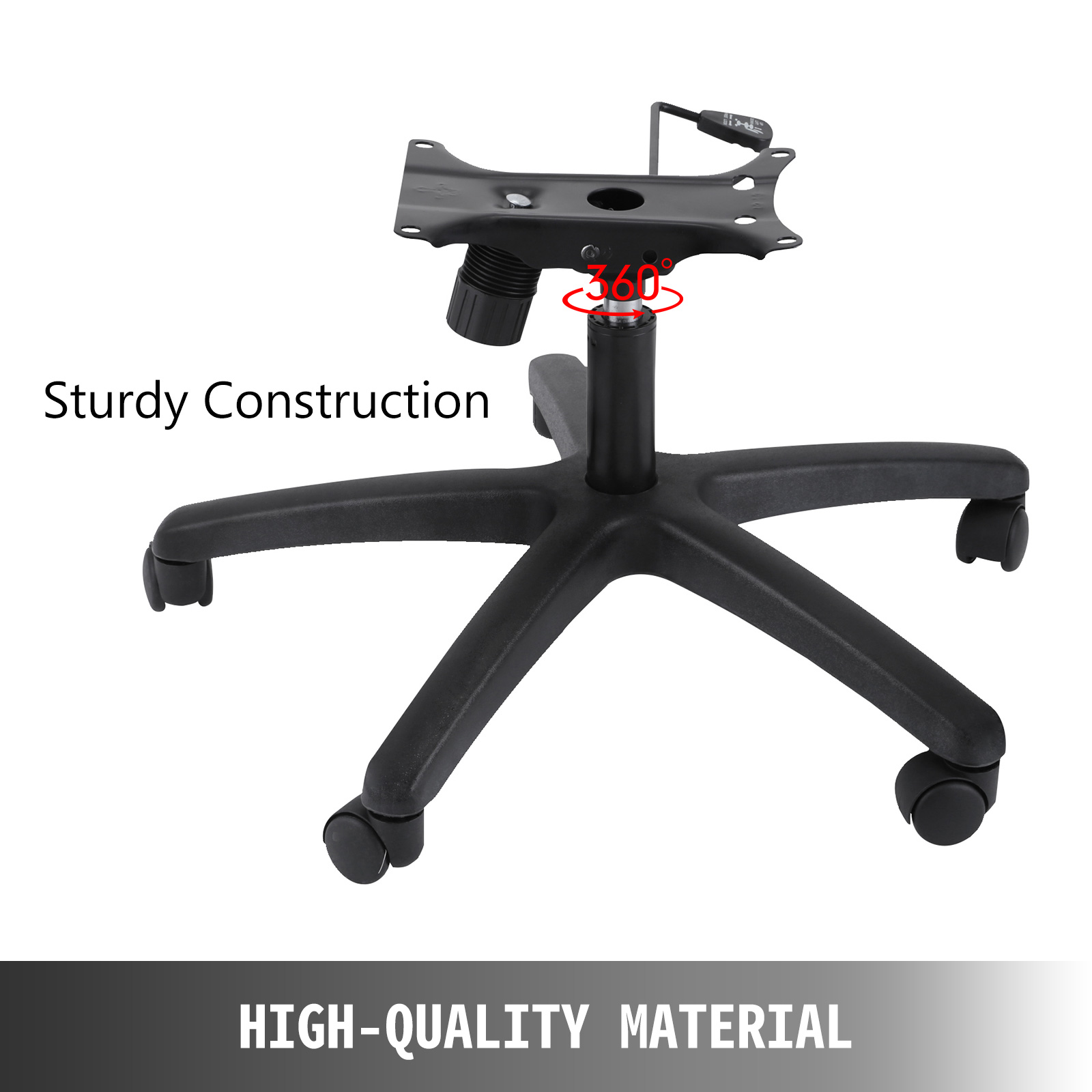 Office Chair Base 28" Swivel Chair Base Heavy Duty 350 Pounds ...