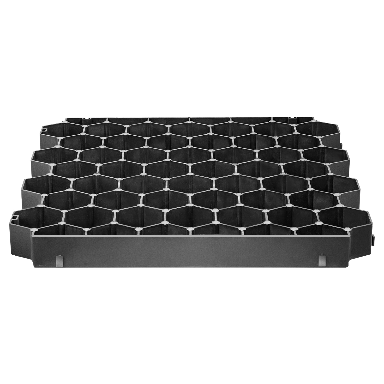 VEVOR Permeable Pavers 1.9" Depth Gravel Driveway Grid Flat-Interlocked ...