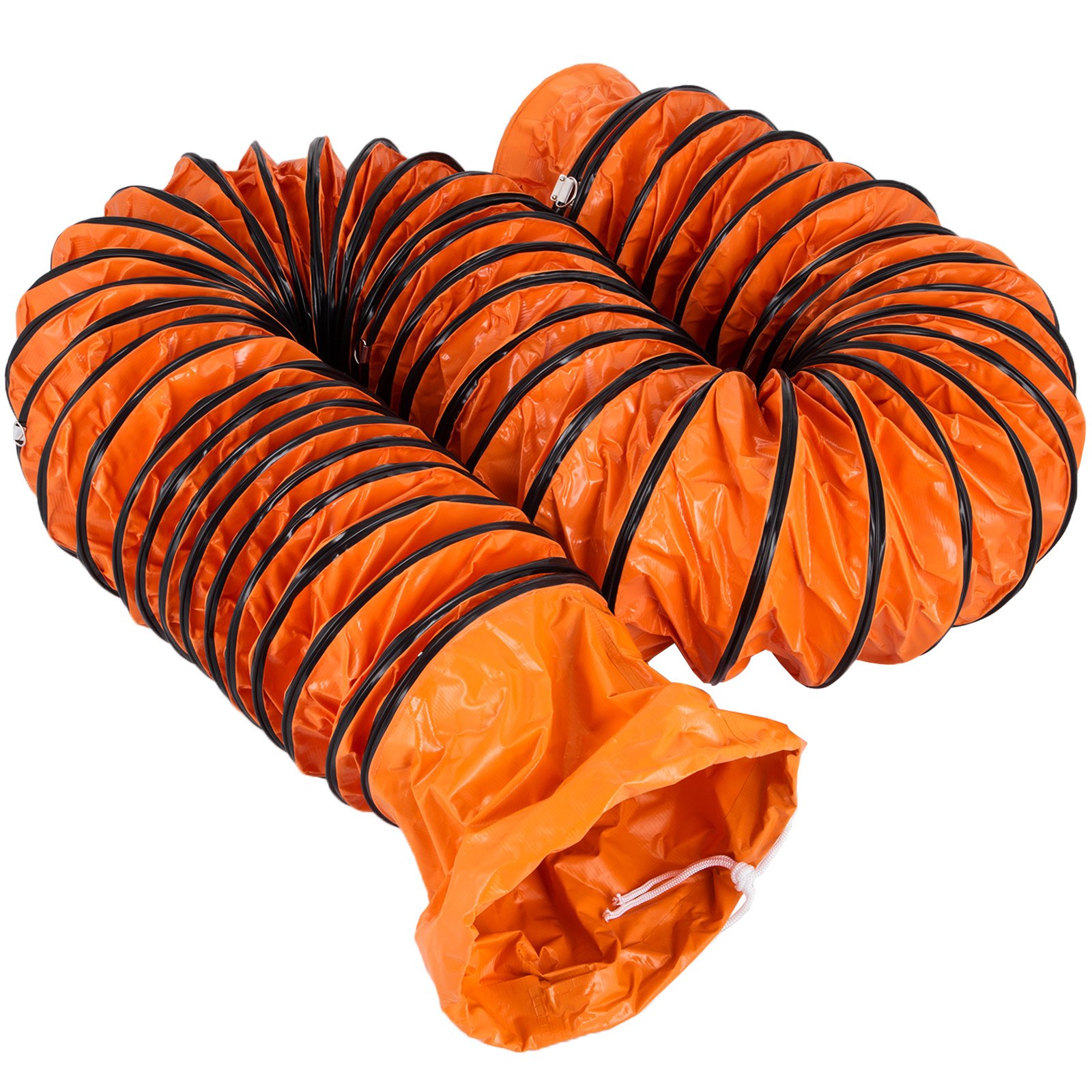 VEVOR 32ft Duct Hosing PVC Flexible Ducting Hose for 12inch Utility ...
