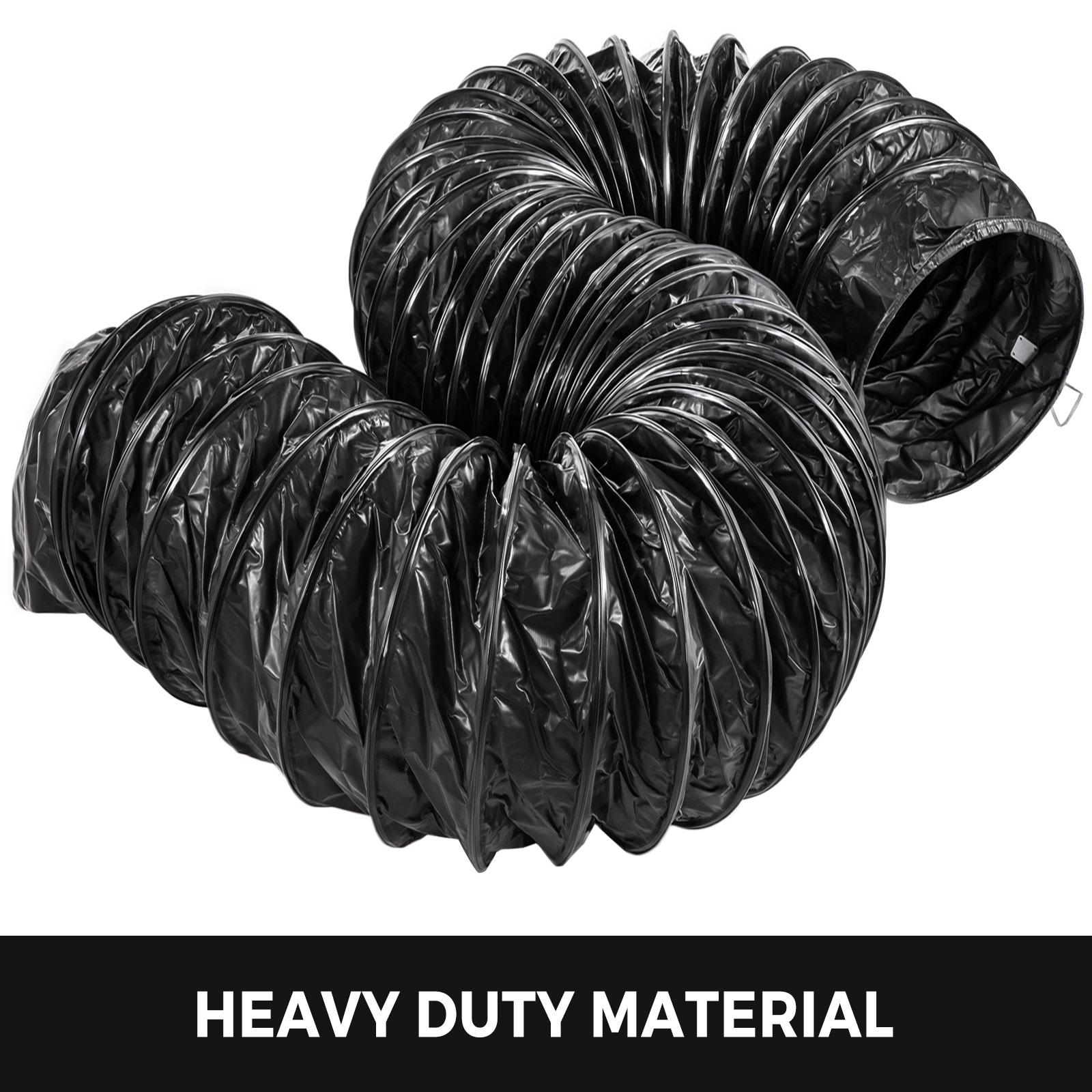 VEVOR Pvc Ducting 25 Ft 16 Inches Duct Hosing Explosion-proof Duct For ...
