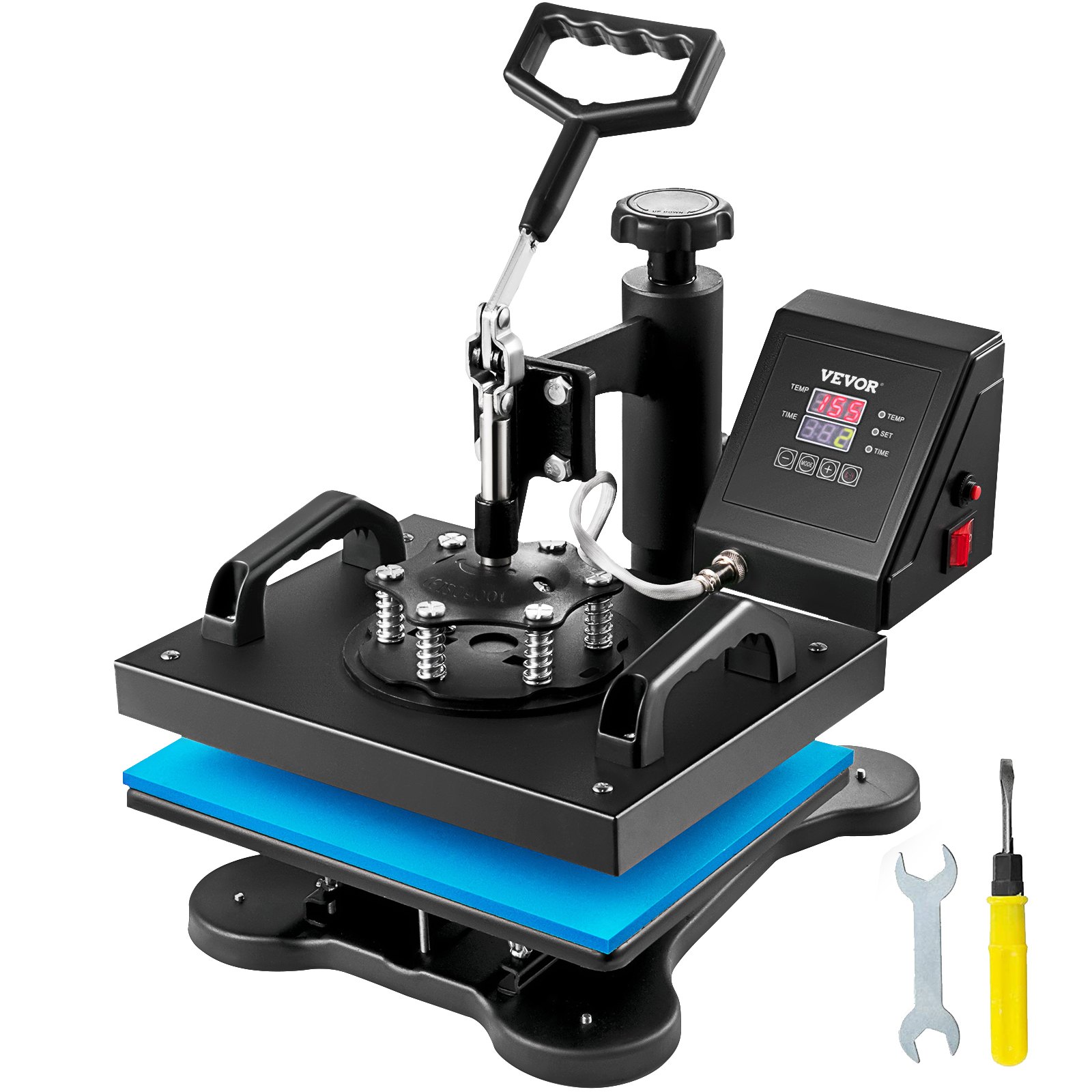 DUAL DIGITAL HEAT PRESS MACHINE T-SHIRT SUBLIMATION PRINTER TRANSFER 12 ...