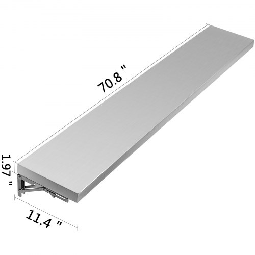 Concession Stand Shelf For Window 6 Ft Food Truck Accessories Tabletop ...