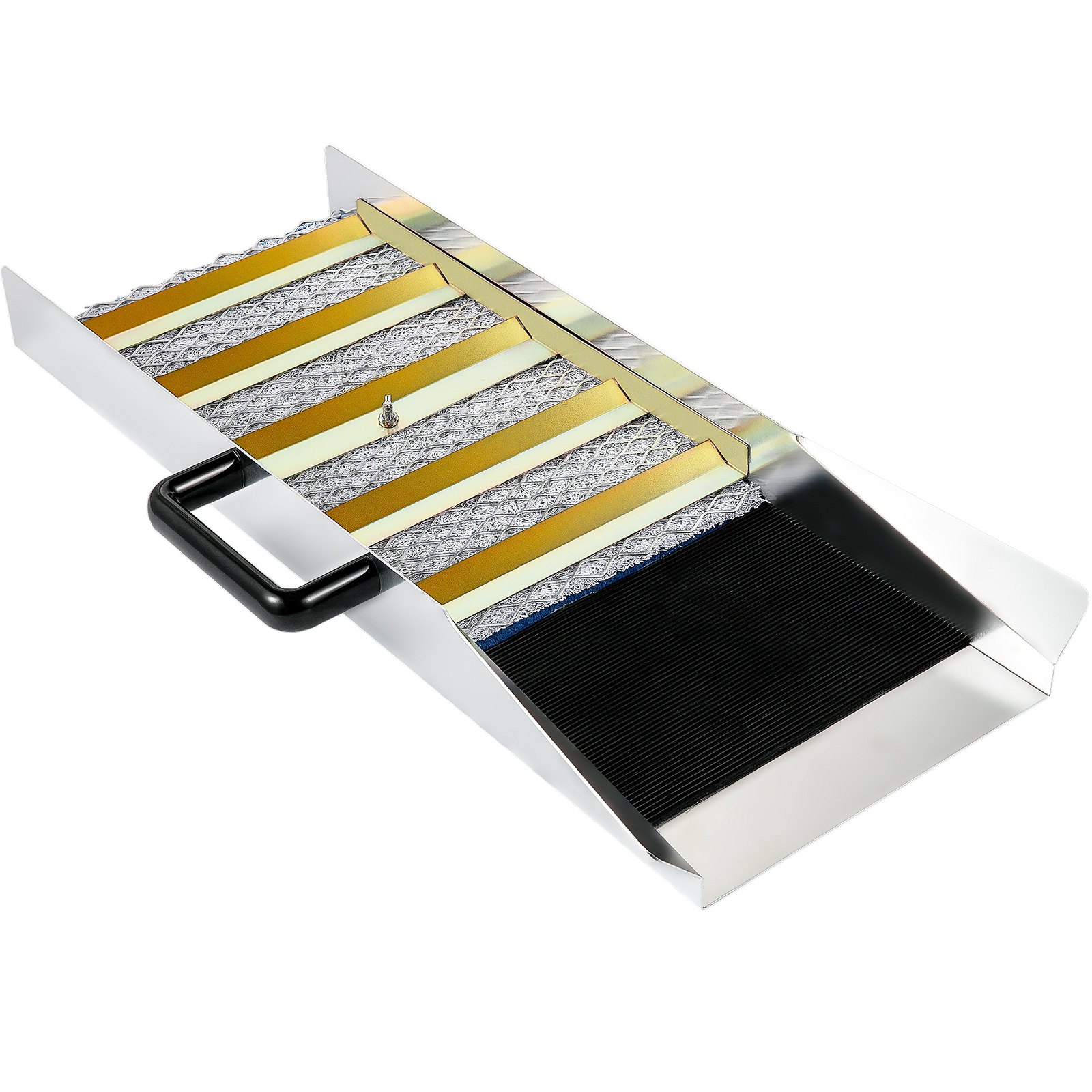 VEVOR Aluminum Alloy Sluice Box, Compact 24" Mini Sluice Boxes for Gold ...
