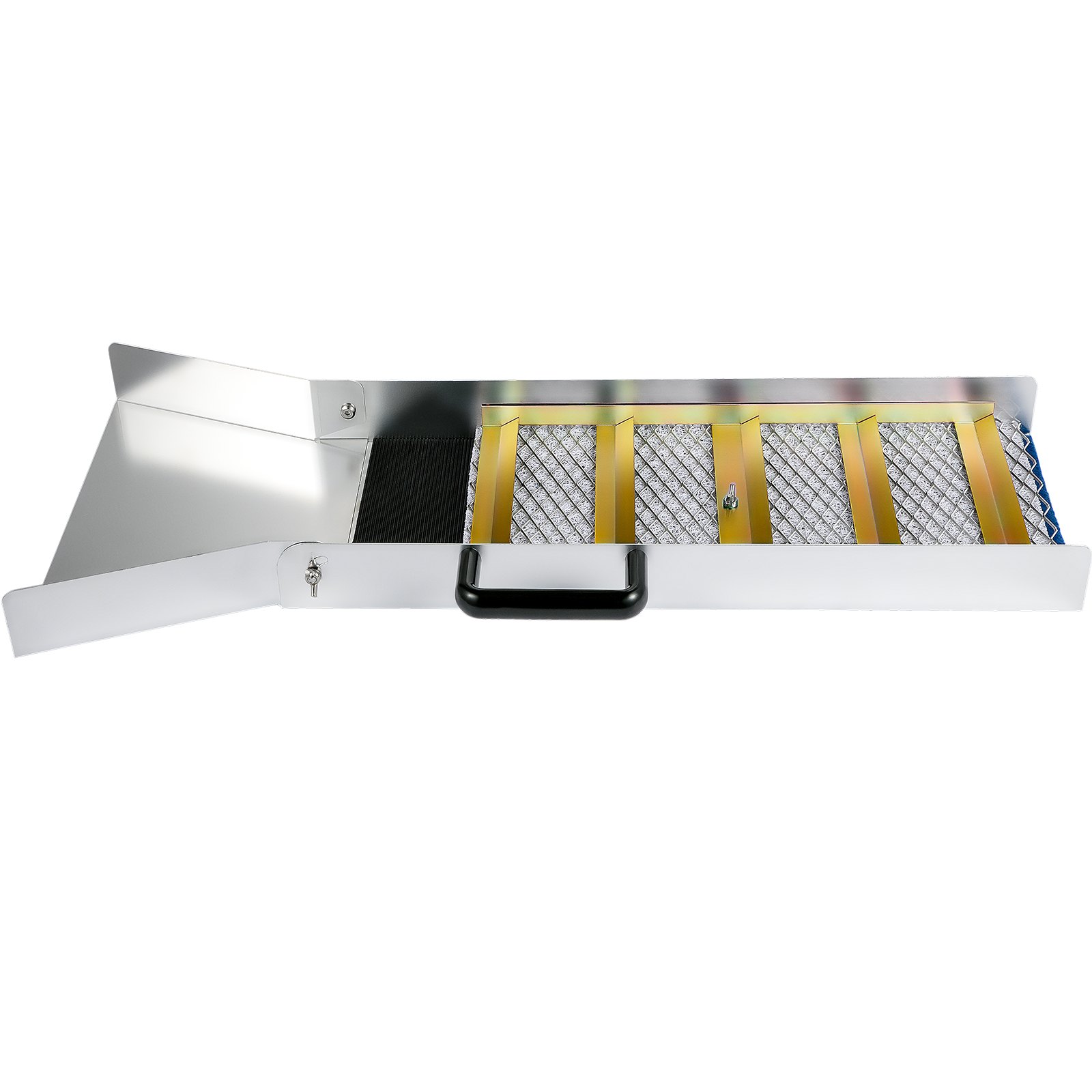 VEVOR Aluminum Alloy Sluice Box, Compact 30" Long Sluice Boxes for Gold ...