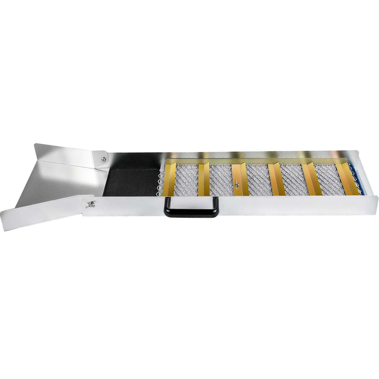 VEVOR Aluminum Alloy Sluice Box, Compact 36" Mini Sluice Boxes for Gold ...