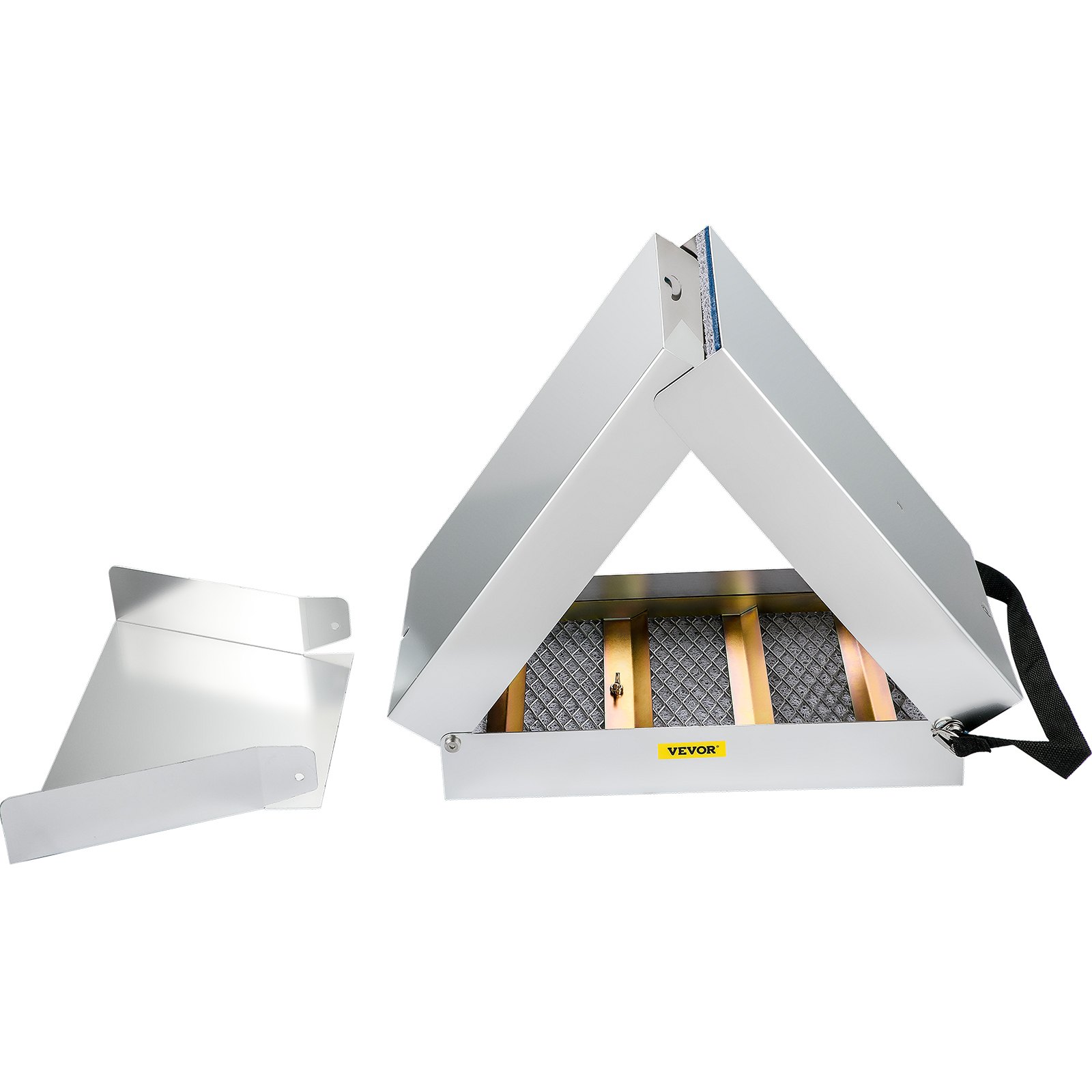 VEVOR Folding Aluminum Alloy Sluice Box, Compact 50" Sluice Boxes for ...