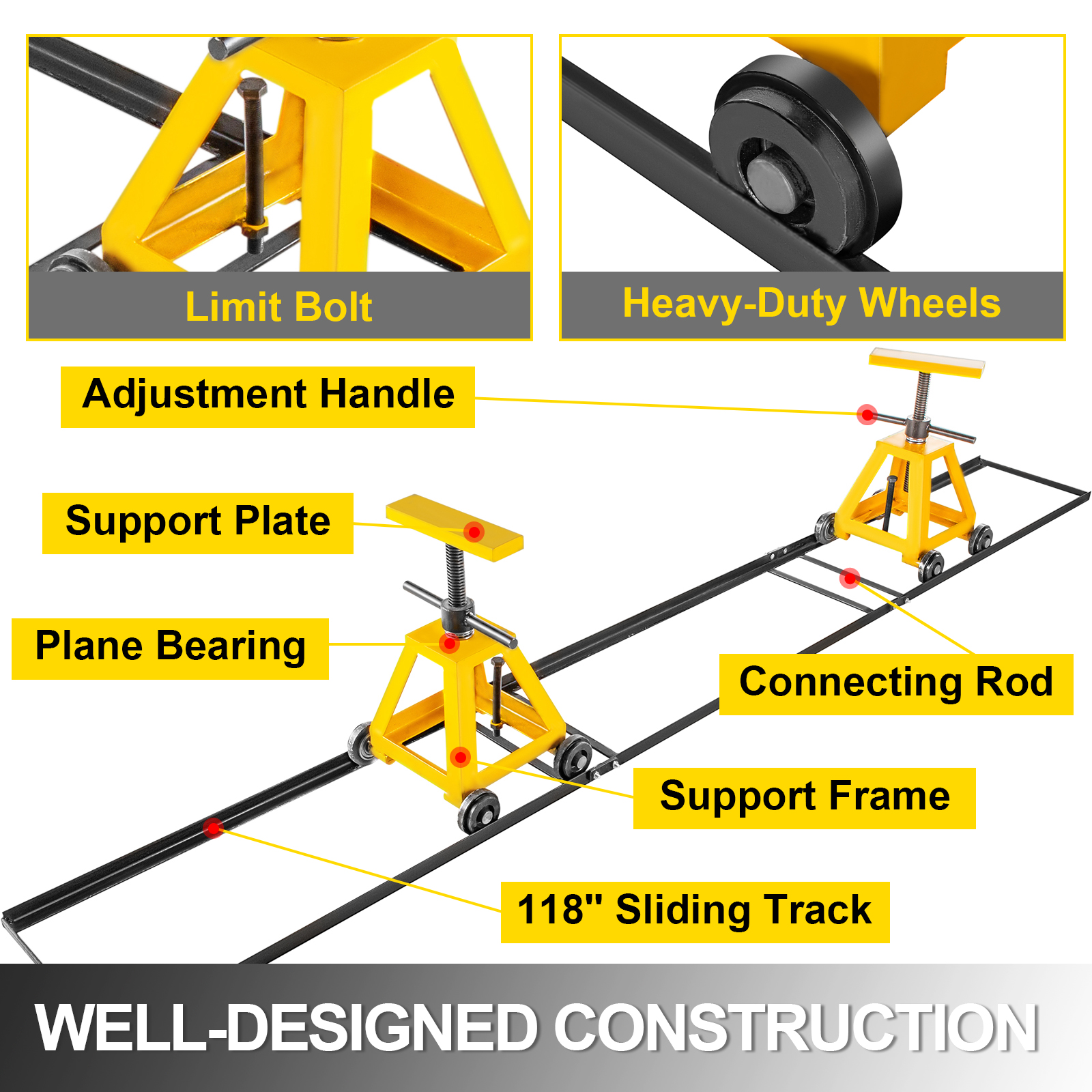 Tractor Splitting Rail Splitting Stand For Tractor 10,000lbs Tractor ...