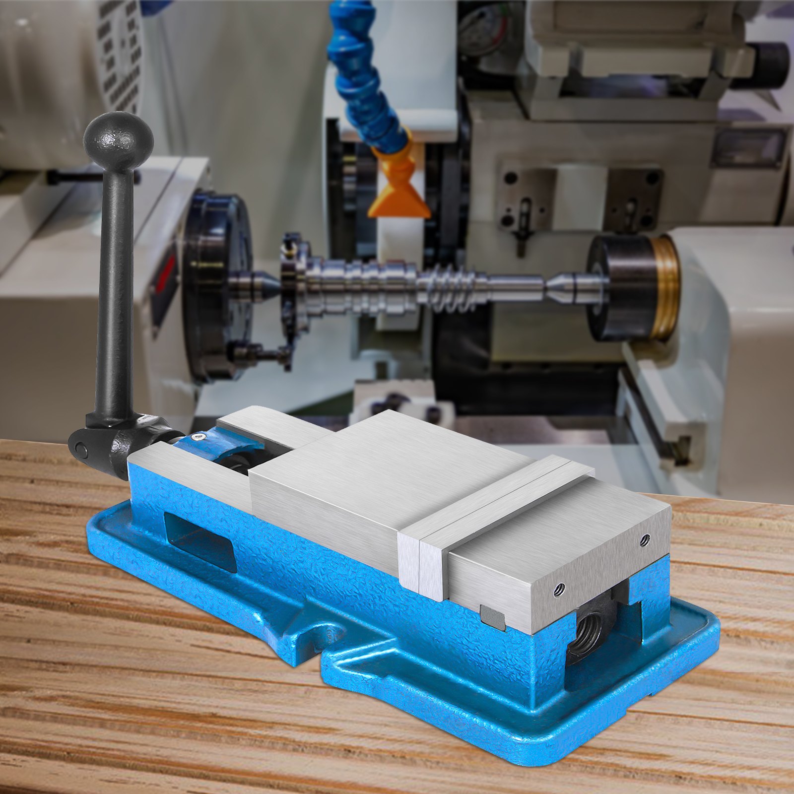 VEVOR Milling Vise 3 Inch,Mill Vise Ductile Iron Precision Lock Down ...