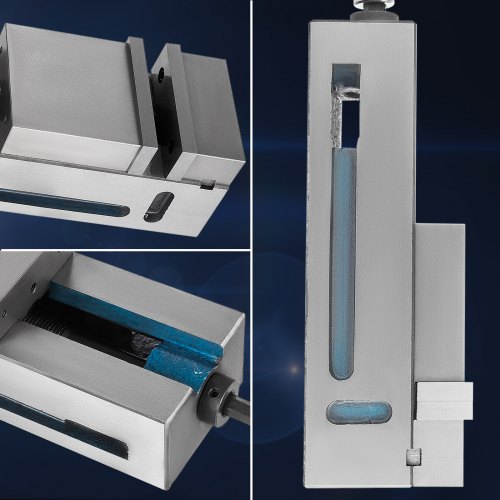 Bench Clamp Vise High Precision Clamping Vise 4 Inch Jaw Width CNC Vise ...