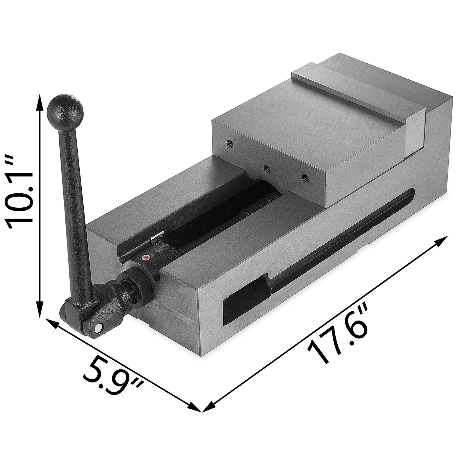 Bench Clamp Vise High Precision Clamping Vise 6 Inch Jaw Width CNC Vise ...