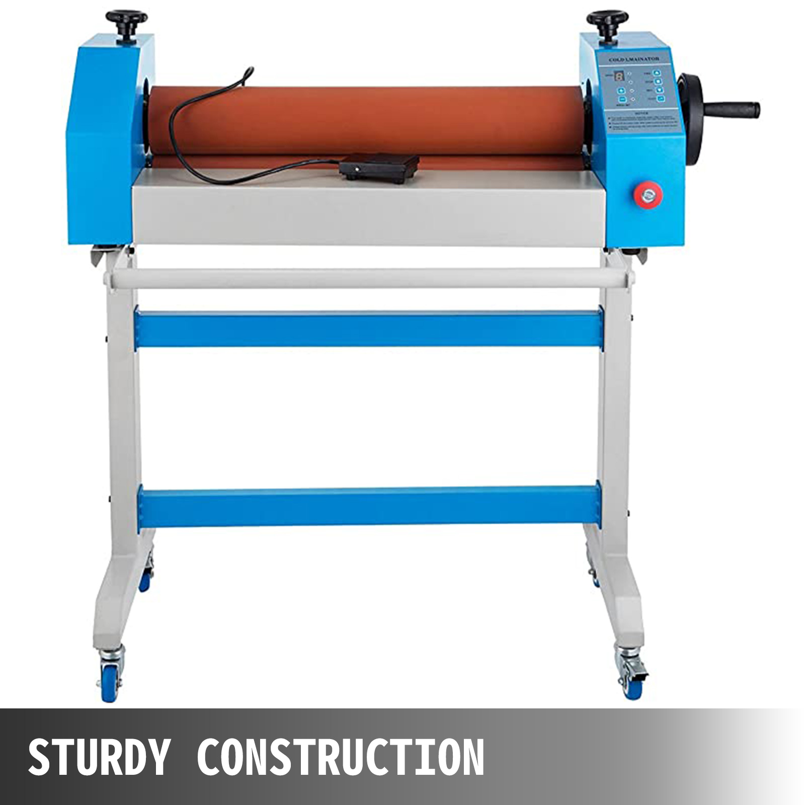 VEVOR VEVOR Cold Laminator Laminating Machine 650mm 0-4m/Min Large With ...