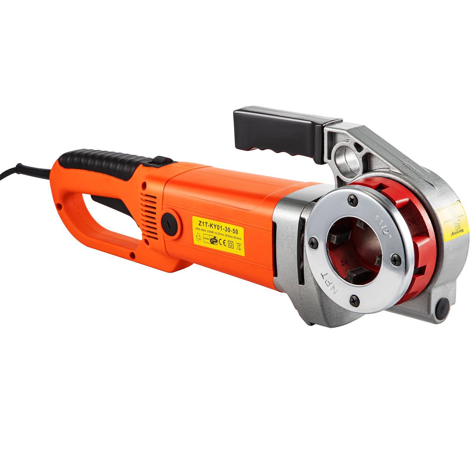 VEVOR Electric Pipe Threader, 2300W Pipe Threading Machine, Heavy-Duty ...
