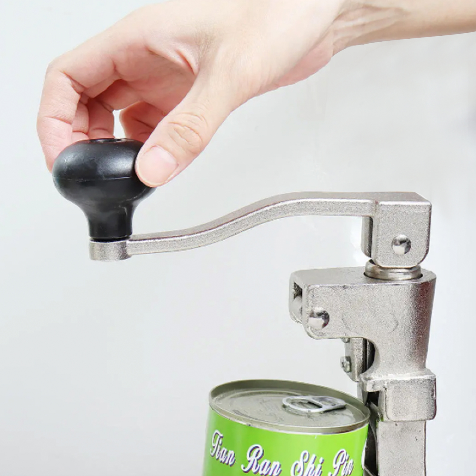 VEVOR Commercial Can Opener, 15.7 inches Tabletop Can Opener, Heavy ...
