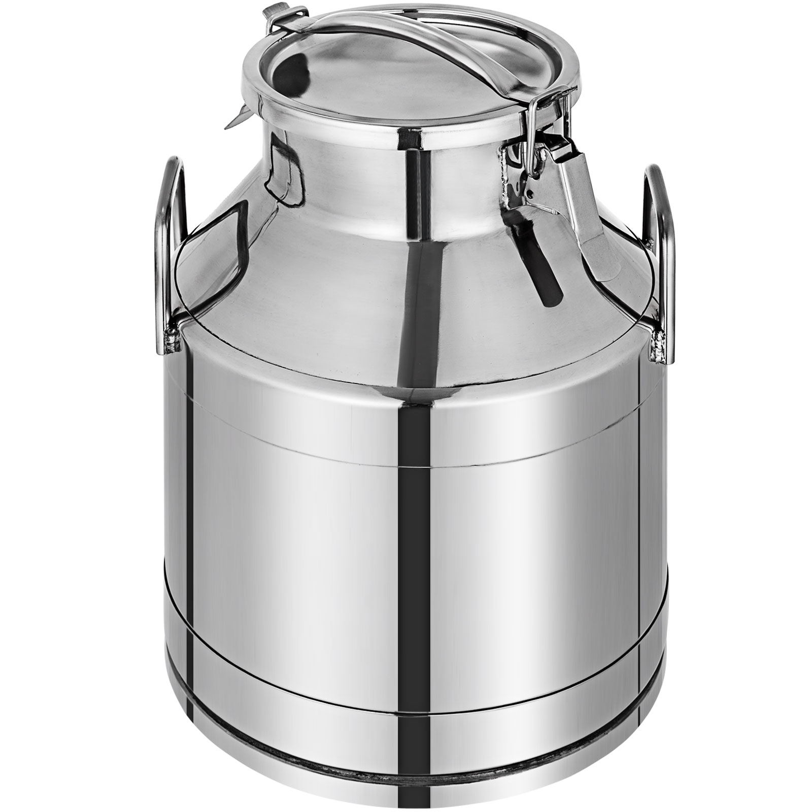 5.25 Gallon Stainless Steel Milk Can Tote Silicone Seal 20l Heavy Gauge ...