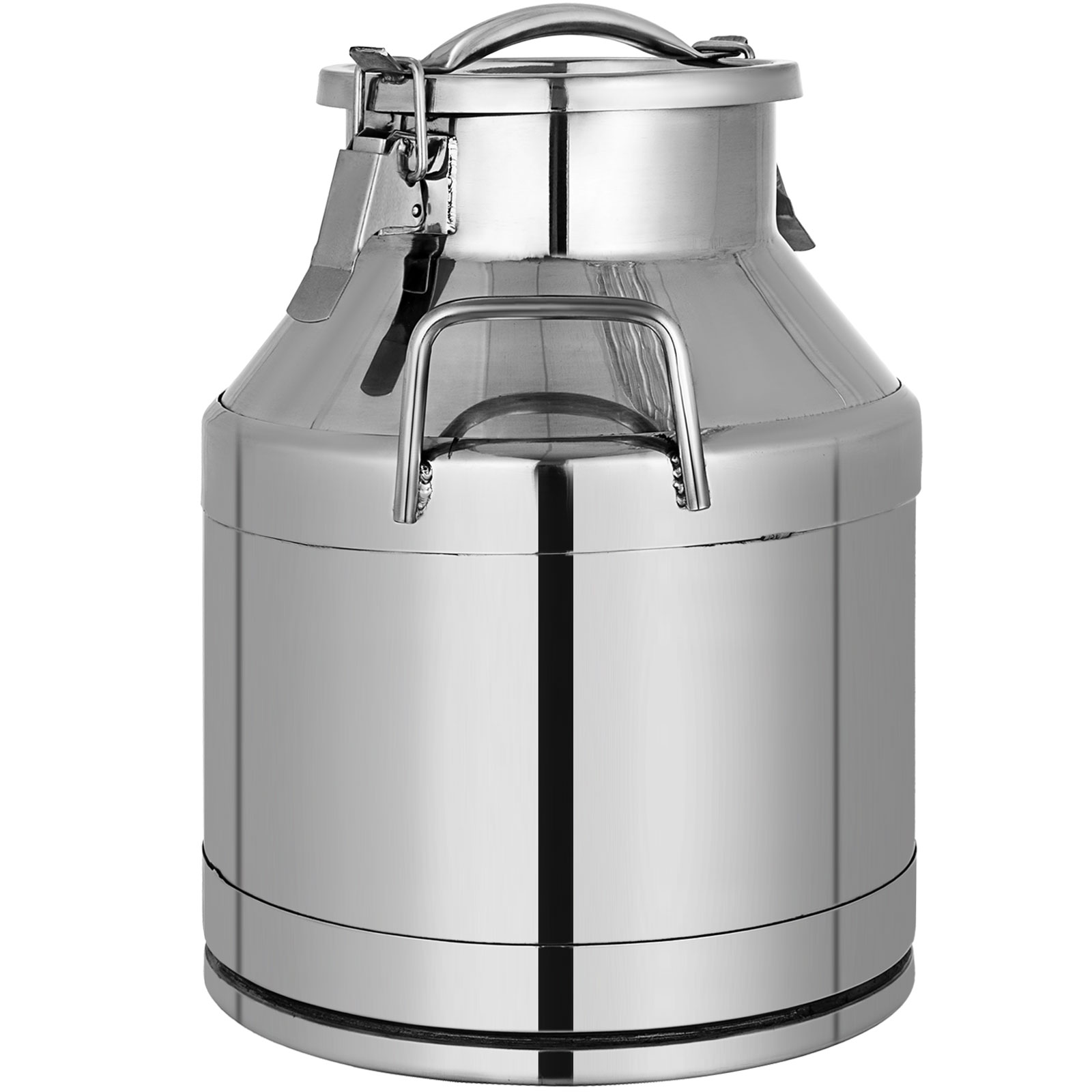 5.25 Gallon Stainless Steel Milk Can Tote Silicone Seal 20l Heavy Gauge ...