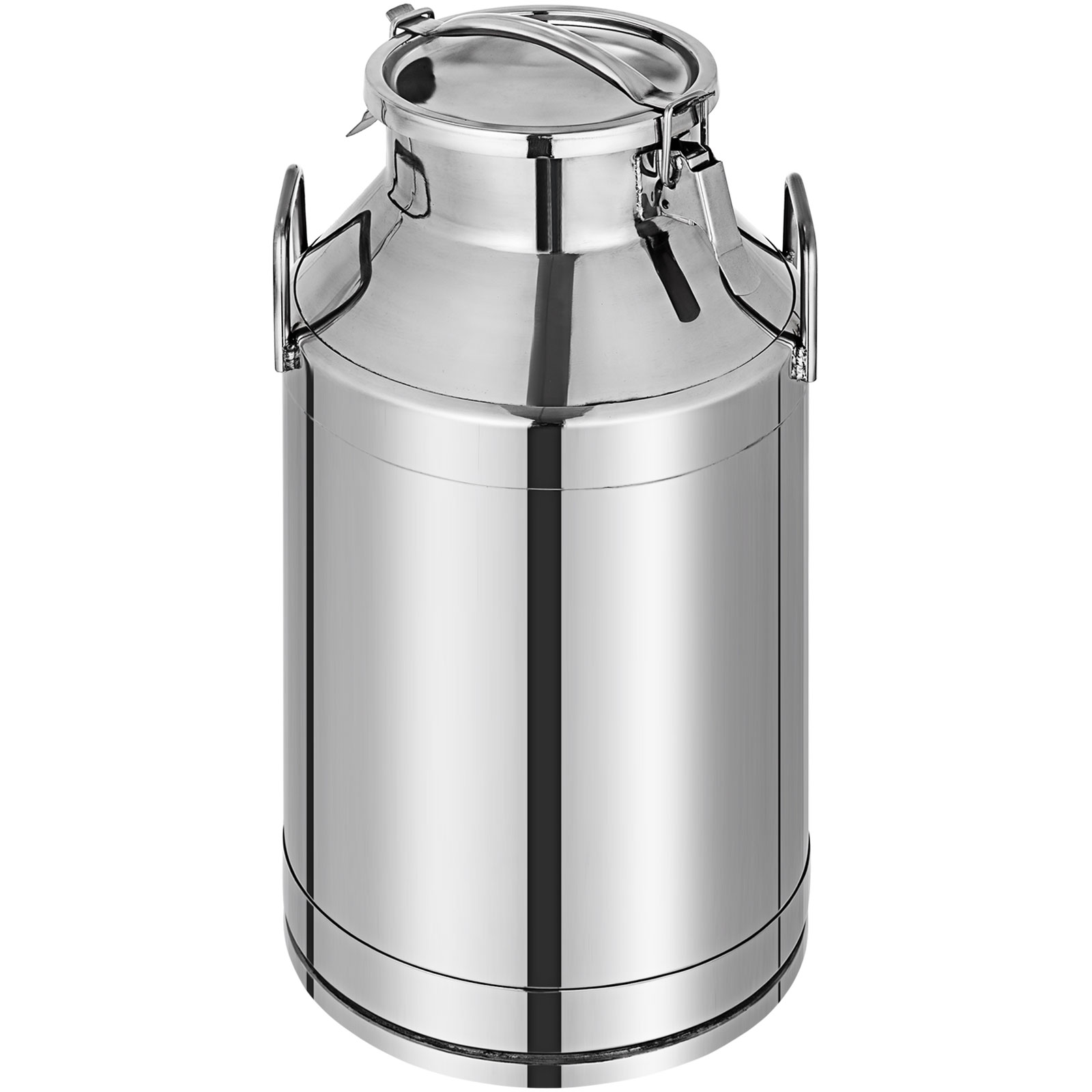 13.25 Gallon Stainless Steel Milk Can W/handle One Piece 50l Milk ...