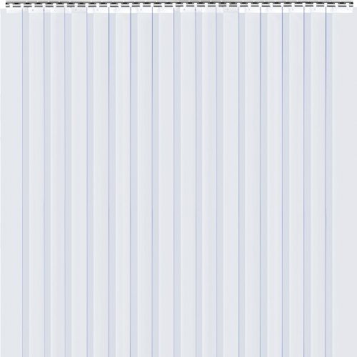 VEVOR Plastic Curtain, 8ft Width x 8ft Height Plastic Strip Curtain ...