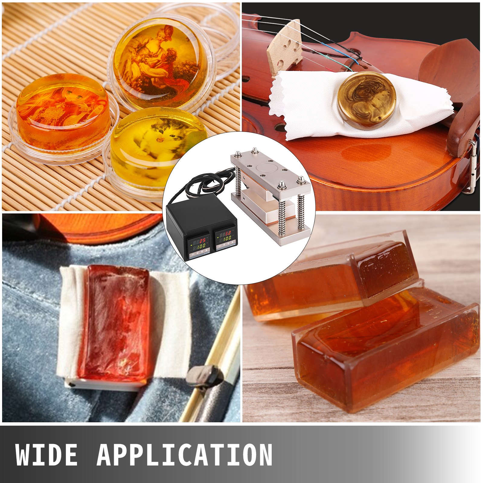 3x7" Rosin Press Caged Plate Kit-pairs 10-20 Ton Hydraulic Rosin Heat ...