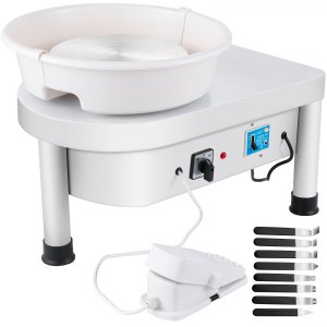 280w 25cm Electric Pottery Wheel Ceramic Machine Work Clay Art Craft ...