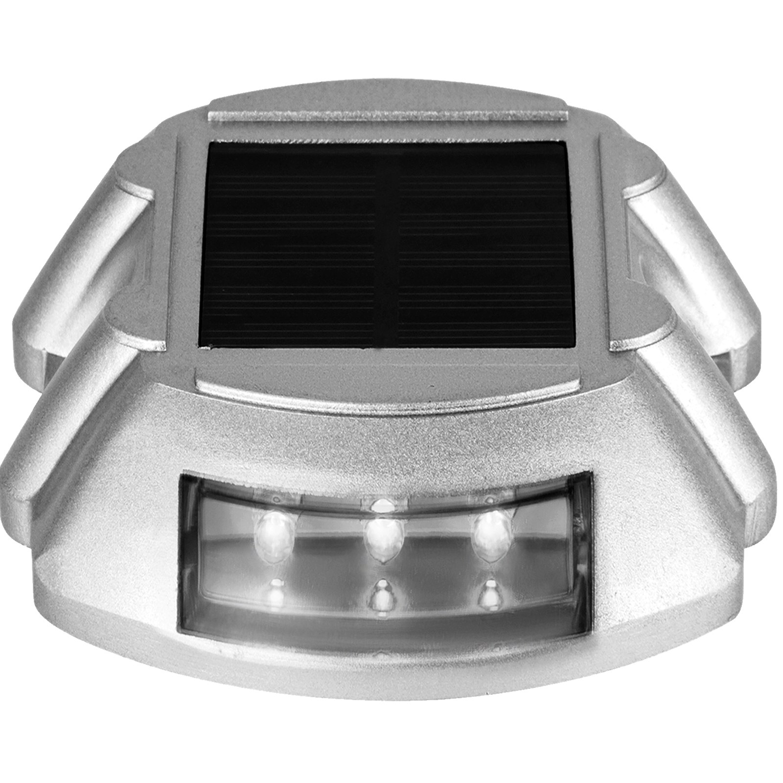 VEVOR 12-Pack Solar Driveway Light LED Road Markers for Stair Garden ...