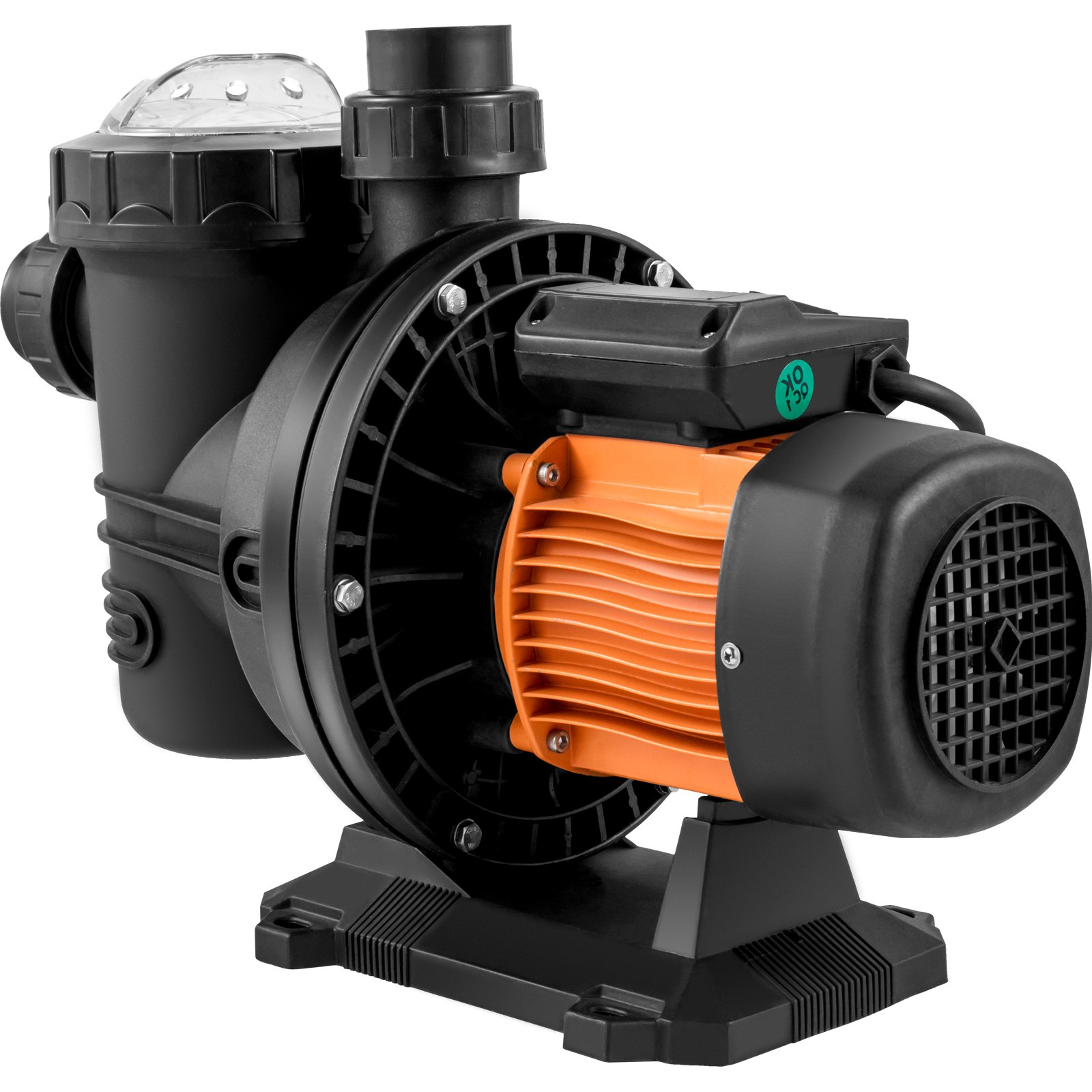 VEVOR Pool Pump Swimming Pool Pump 48V DC/500W Solar Water Pump 49 FT ...