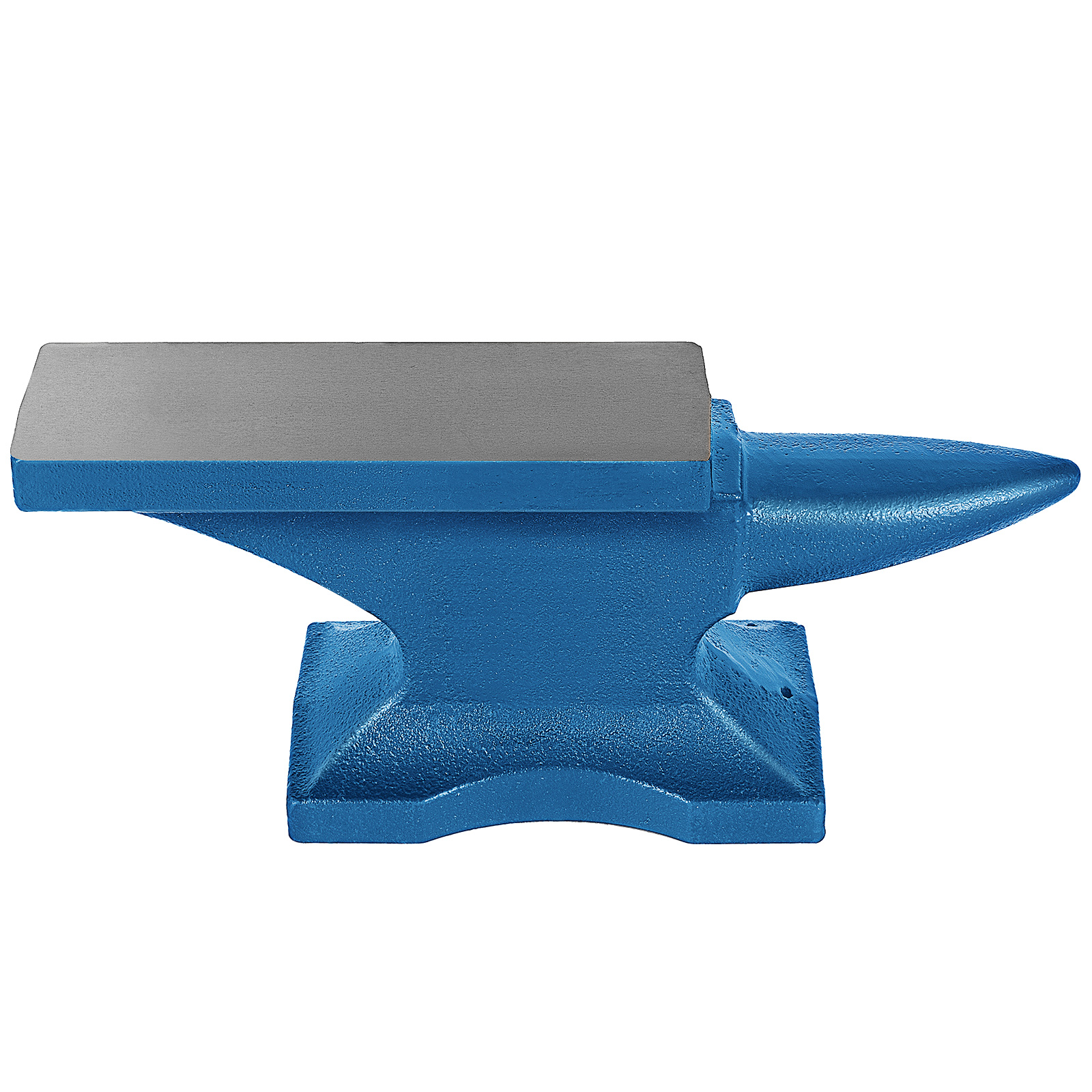24 Lb Iron Anvil Blacksmith Cast Iron Long Round Horn Metal Forging 7.3 ...