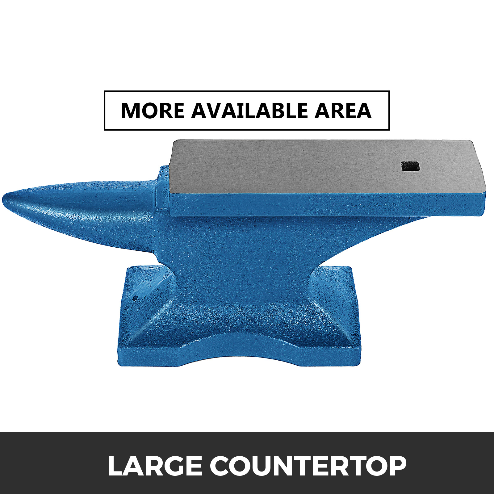 Iron Anvil Blacksmith Single Beck Cast Iron 44 LBS (20KG) w/ 21mm ...